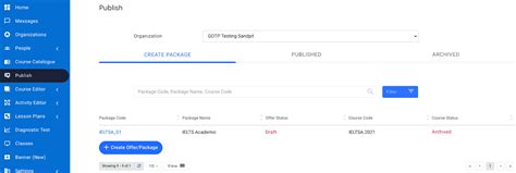 edit package details admin