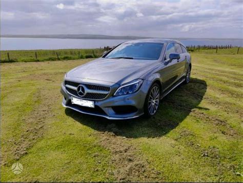 Mercedes Benz CLS klasė Amg paketas harman muzika komplektinis priekis