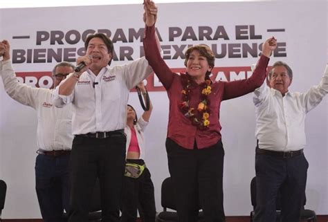 El cambio ganará en Edoméx Delfina Gómez Línea Política