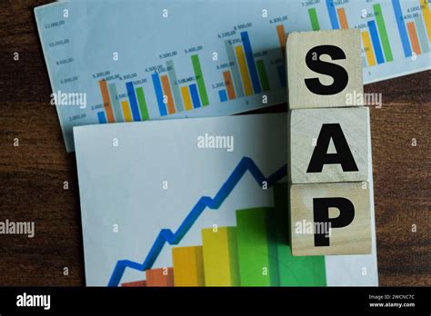 Concept Of The Wooden Cubes With The Word Sap Systems Applications Products On Wooden