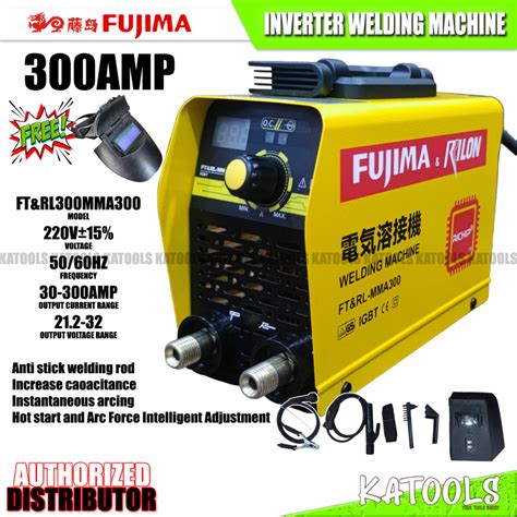 Katools ~ Fujima Japan Rilon 300amp Igbt Inverter Welding Machine Free