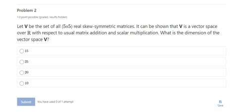 Solved Problem 2 10 Point Possible Graded Results Hidden