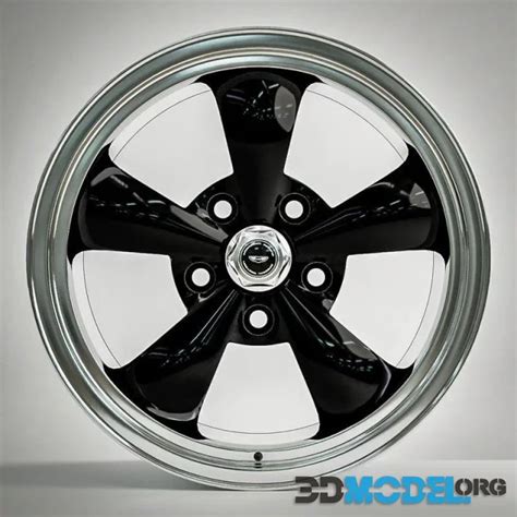 3d Model Auto Rims American Racing Torq Thrust
