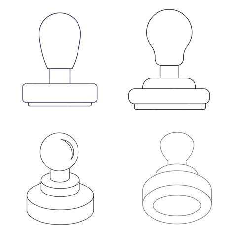 Premium Vector Stamp Vector Icon