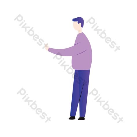 ومن ناحية رسم عنصر بابوا نيو غينيا رجل الحد الأدنى صور Png Psd تحميل