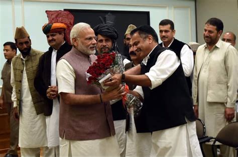 Delegation Of All Jammu And Kashmir Panchayat Conference Calls On Pm