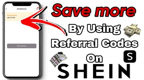HOW TO USE SHEIN REFERENCE CODE To Save Money YouTube