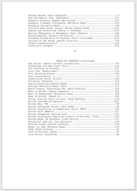 The Witches Book Of Shadows 2840 Pages Witchcraft Spell Occult Bundle