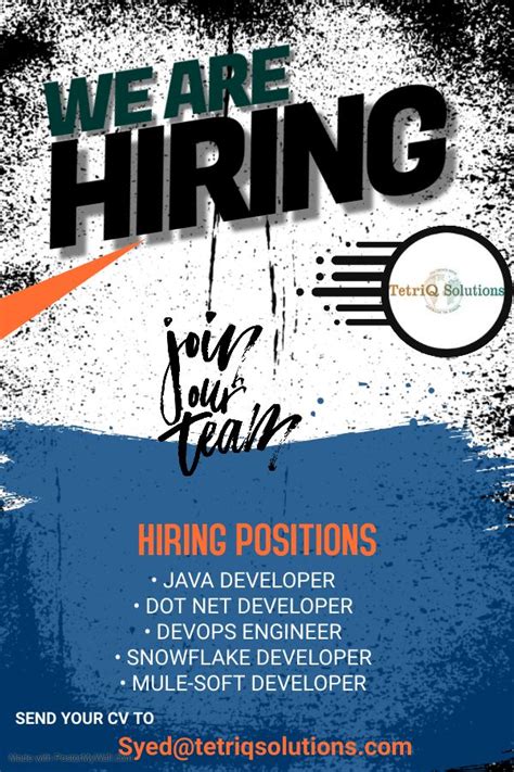 Syed Muqtar On Linkedin We Are Hiring Email Phone Number Email