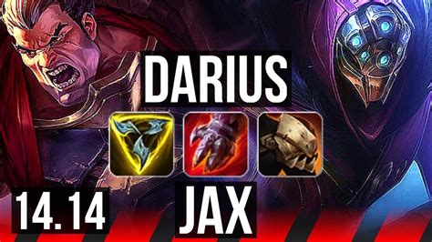 Darius Vs Jax Top 7 Solo Kills 910 Legendary 700 Games Br