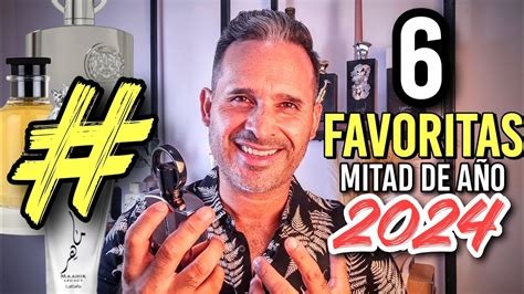 TAG Mis 6 Fragancias FAVORITAS MITAD DE AÑO 2024 YouTube