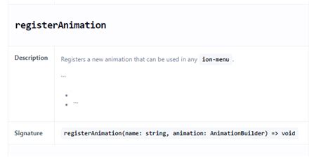 Menu Controller Docs Breaks Docs Website · Issue 349 · Ionic Teamionic Docs · Github