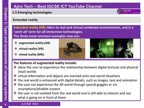 IGCSE ICT Types And Components Of Computer Systems Impact Of