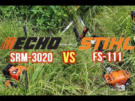 ECHO SRM 3020 Vs STIHL FS 111 STIHL MASTER