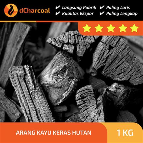 Jual Arang Kayu Keras Hutan Hardwood Charcoal Jakarta Timur