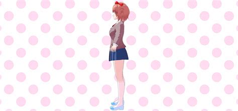 Sayori Ddlc 3d Model 💙🎀🍪 Rddlc
