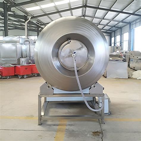 200kg Chicken Process Tumbler Vacuum Pump Variable Turning Speed 400L