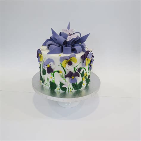 Pansy Cake Honey Cakes