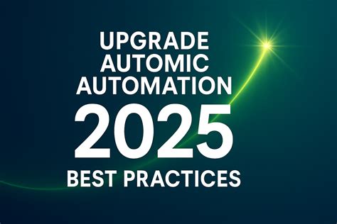 Upgrade Automic Automation 2025 Best Practices Robert Mark Technologies