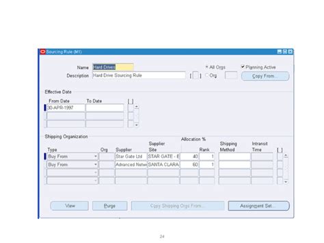 R12 Ebs Oracle Purchase Overview And Features And Function Pptx Logistics Business