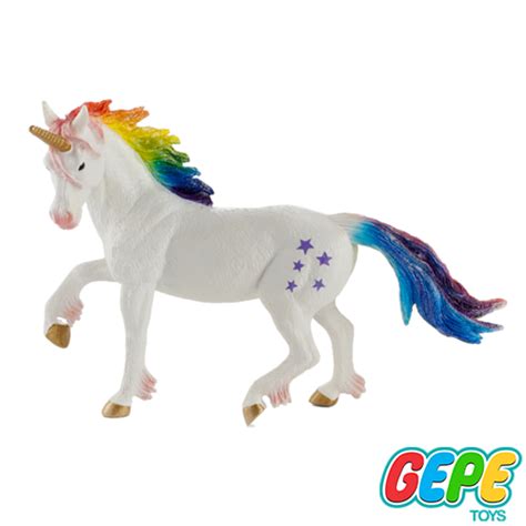 فیگور اسب تکشاخ رنگین کمانی ژپتویز