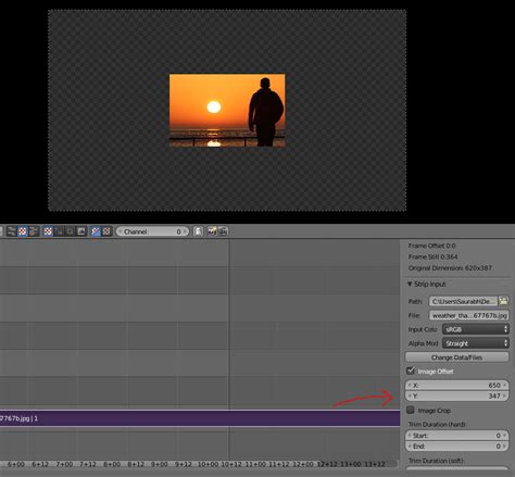 Video Sequence Editor Vse I Need To Rotate Image With Arbitrary
