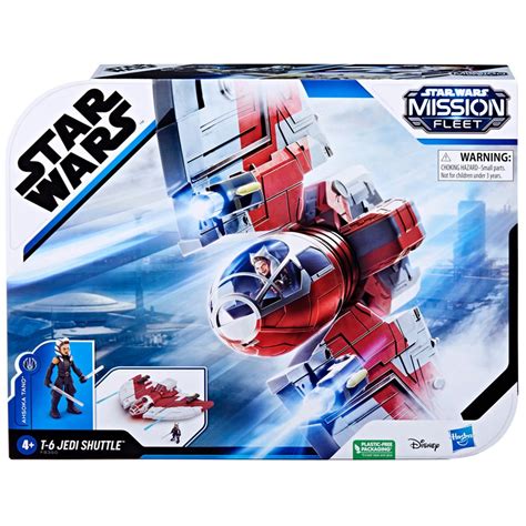 Star Wars Mission Fleet Ahsoka T 6 Jedi Shuttle Vehicle