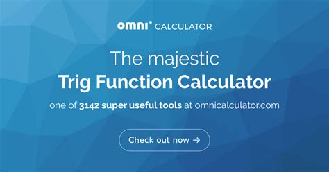 Trig Function Calculator