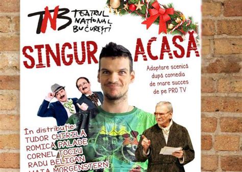 Nebunia Se Mută în Teatru La Tnb Se Joacă Piesa “singur Acasă” Cu
