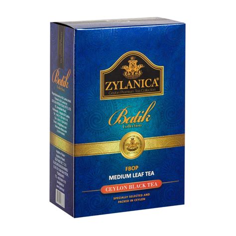 Herbata Czarna Liściasta Sypana Zylanica Batik Black Tea Fbop 100G ...