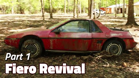 The Journey Begins 1985 Fiero 2M4 Revival Part 1 YouTube