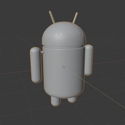 Android Mascot 3d Model Turbosquid 1479507
