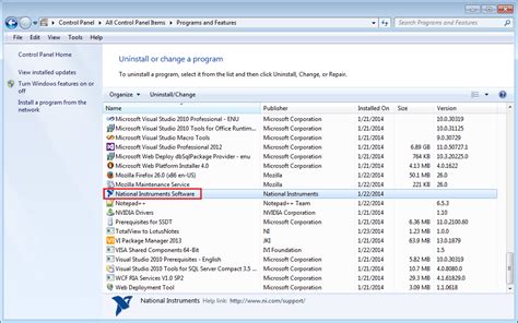 Uninstall Ni Daq™mx Or Traditional Ni Daq Legacy Ni