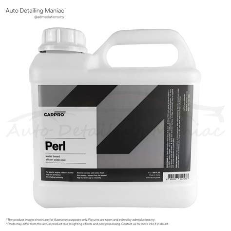CARPRO Perl 4L Water Based Silicon Oxide Coat REPACK Plastic Rubber