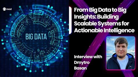 From Big Data To Big Insights Building Scalable Systems For Actionable Intelligence Dmytro