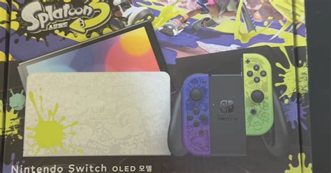 닌텐도 스위치 Oled 스플래툰 3 에디션 대치2동 취미 게임 음반 당근 중고거래