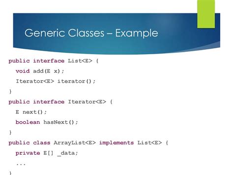 עקרונות תכנות מונחה עצמים תרגול 21 Generics Ppt Download