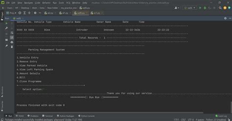 Github Gargimahashay Parking Management