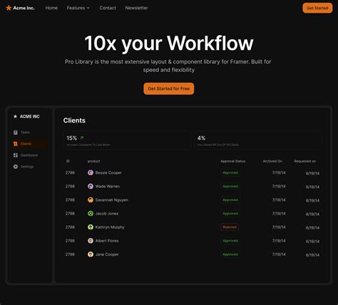 Framer Design System And UI Kit Segment UI