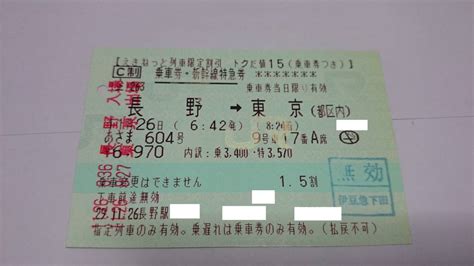 【傷や汚れあり】新幹線あさま トクだ値15 特急券 E2系 E7系 ／ 使用済み切符 コレクション Jr東日本 長野新幹線 北陸新幹線 きっぷ