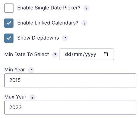 Gravity Forms Advanced Startend Datetime Range Selection Gravity Extra