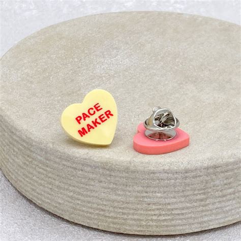 Pacemaker Candy Heart Pin Butler And Grace Ltd