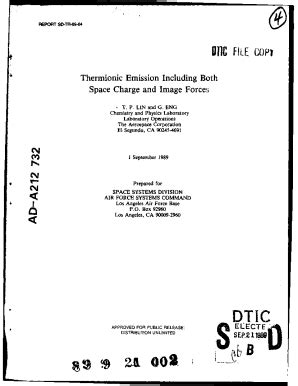 Fillable Online Thermionic Emission Including Both Space Charge And Image Fax Email Print