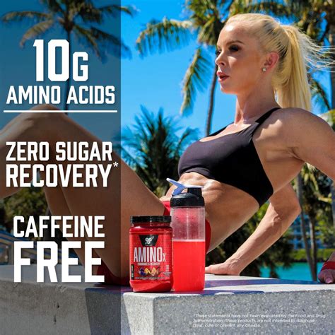 Buy Bsn Amino X Muscle Recovery And Endurance Powder With Bcaas 10 Grams