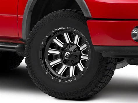 Fuel Wheels F 150 Hardline Gloss Black Milled 6 Lug Wheel 18x9 20mm