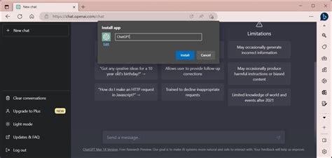 How To Install And Run ChatGPT As A Windows App