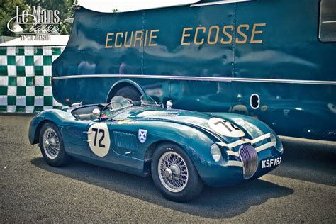 Jaguar C Type Le Mans Classic 2014 Voiture Jaguar Jaguar Ecosse
