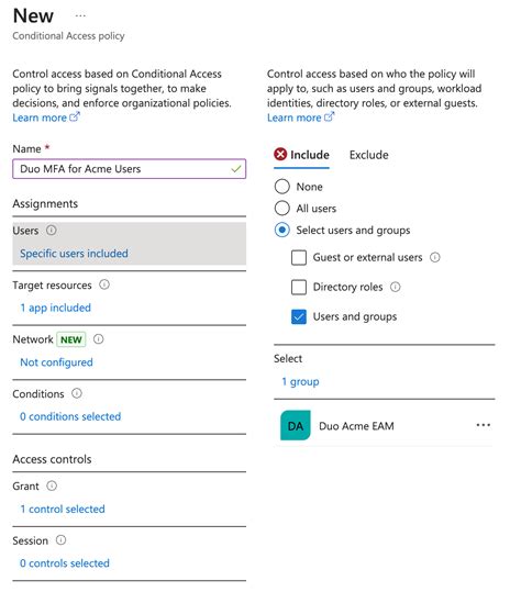 Duo Two Factor Authentication For Microsoft Entra Id Eam Duo Security