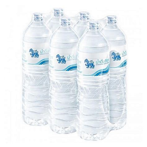 สิงห์ น้ำดื่ม 1500ml 6ขวด แพ็ค หยกออนไลน์ Shopee Thailand