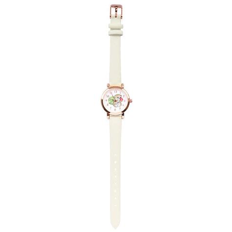 Buy Mofusand Komaru Macaron Watch White Online Worldwide Shipping Wabi Sabi Store